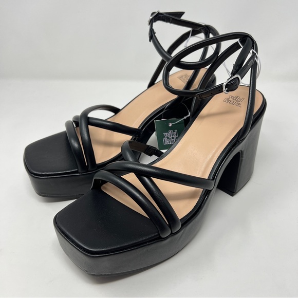 wild fable | Shoes | Size 95 Womens Strappy Platform Sandal Wild Fable ...